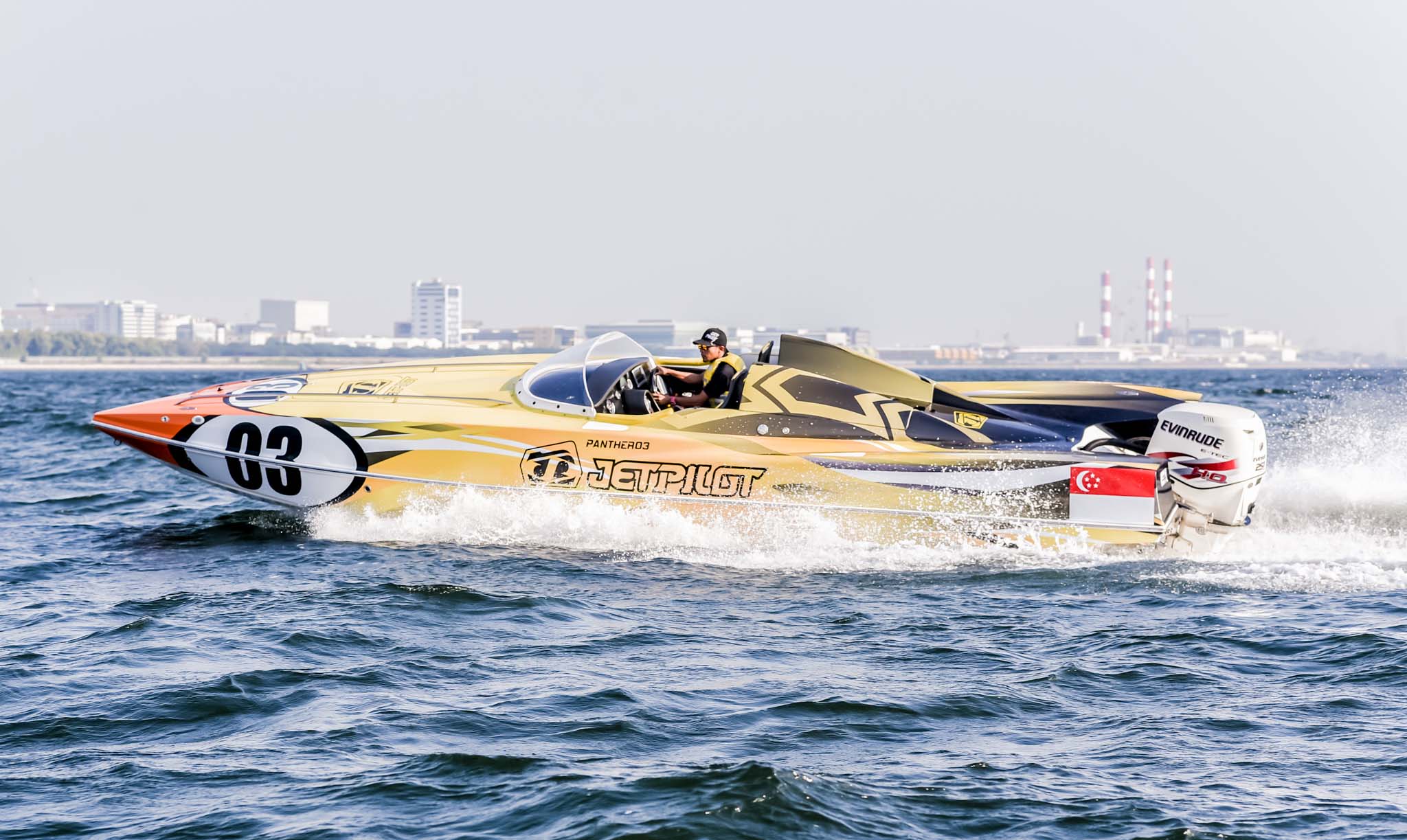 Racing Boat Panther 3 (Speedboat) S$89,000 - Asian Yachting Academy